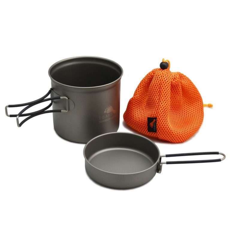 TOAKS Titanium 1100ml Pot with Pan - Adventure Pro Zone