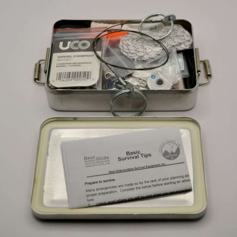 Military Scout Pocket Survival Tin - Adventure Pro Zone