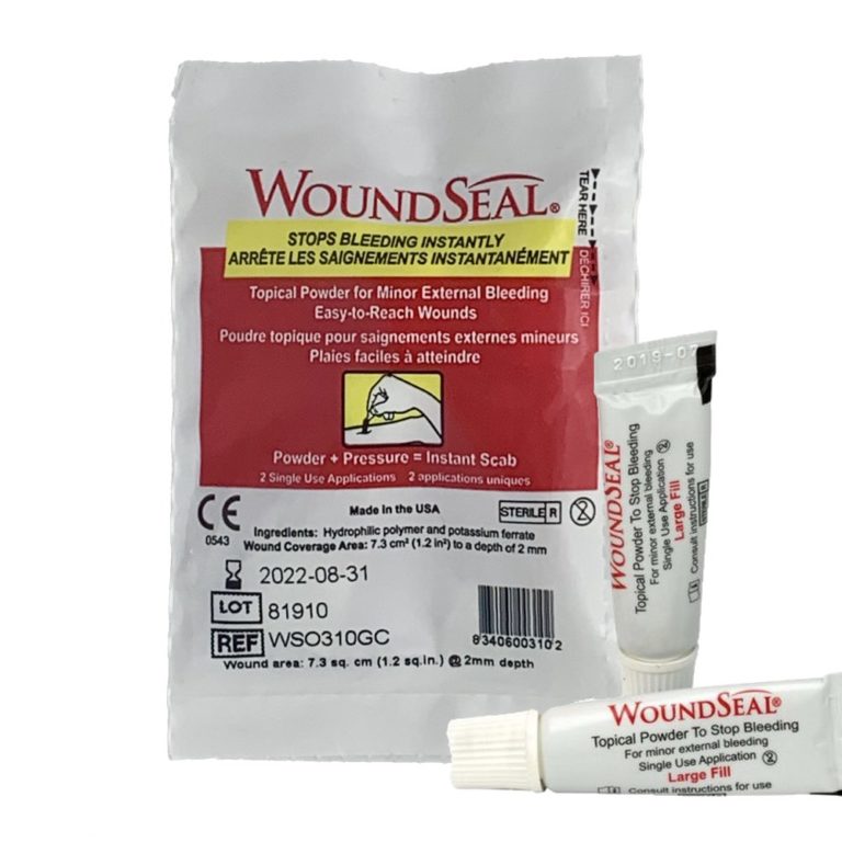 WoundSeal Topical Powder, 2-Pack - Adventure Pro Zone