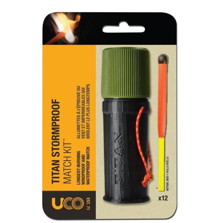 UCO TITAN Stormproof Match Kit - Adventure Pro Zone