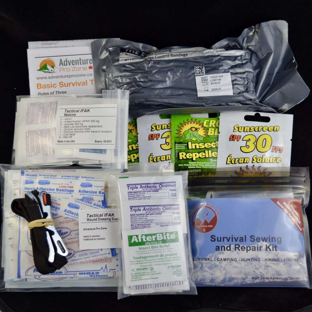 Expedition Survival Kit, 202 items - Adventure Pro Zone