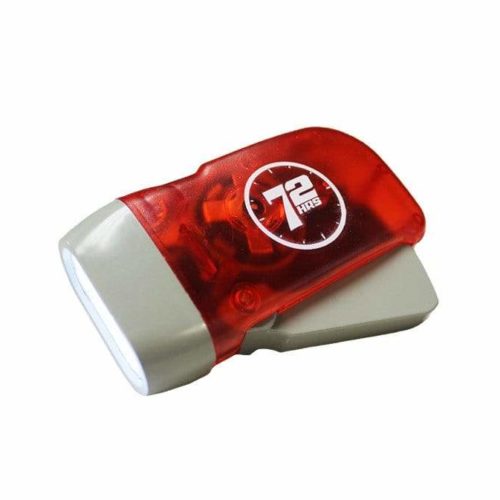Hand-Crank Flashlight, Pre-charged - Adventure Pro Zone