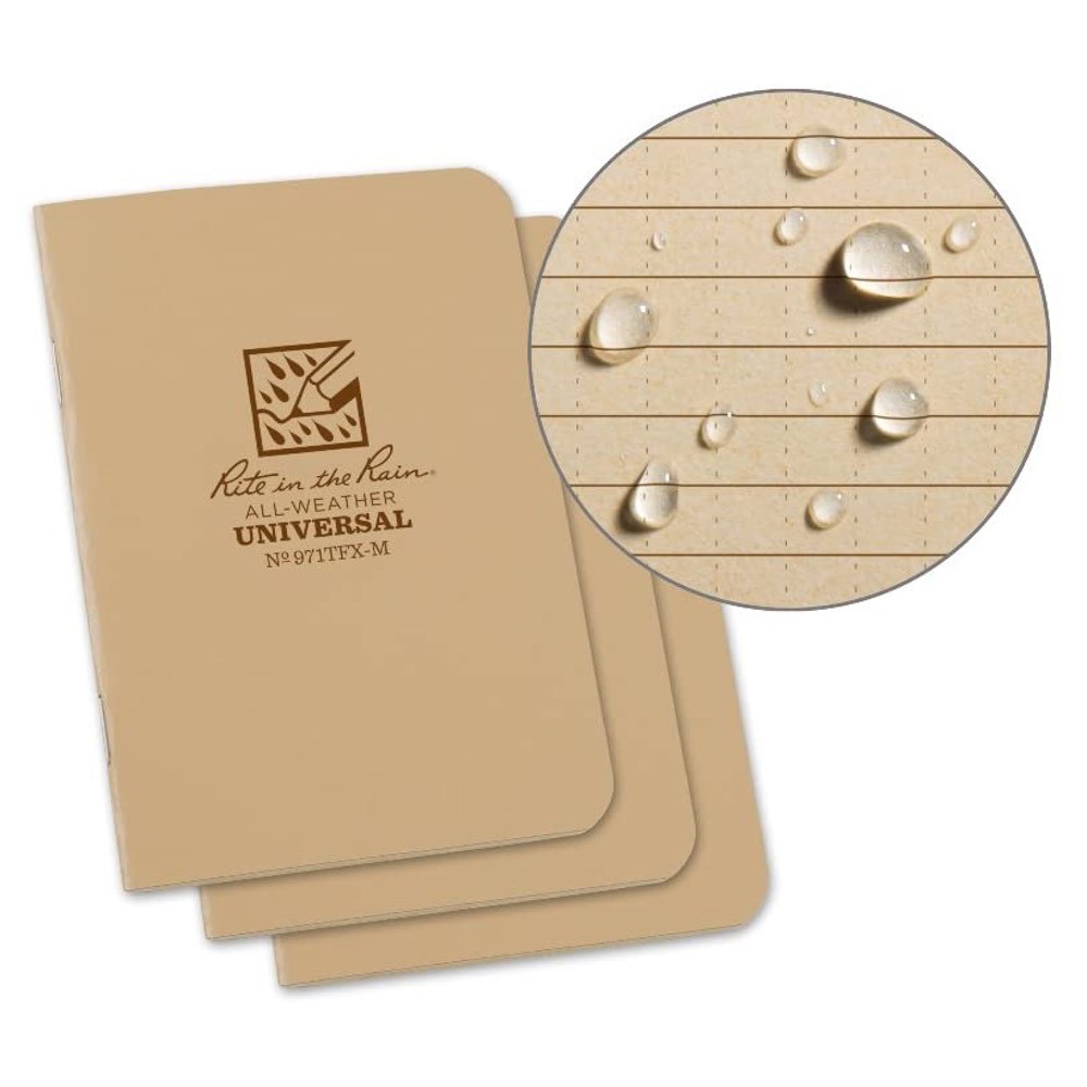 All-Weather Stapled Mini Notebook 971TFX-M - Adventure Pro Zone