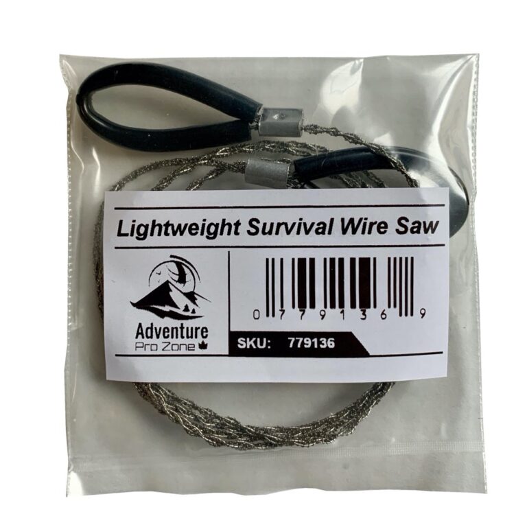 Lightweight Survival Wire Saw - Adventure Pro Zone