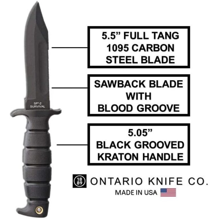 Ontario Knife SP-2 Survival Knife Spec Plus, 8680 - Adventure Pro Zone