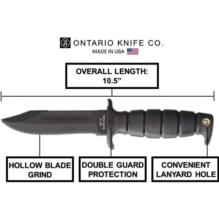 Ontario Knife SP-2 Survival Knife Spec Plus, 8680 - Adventure Pro Zone