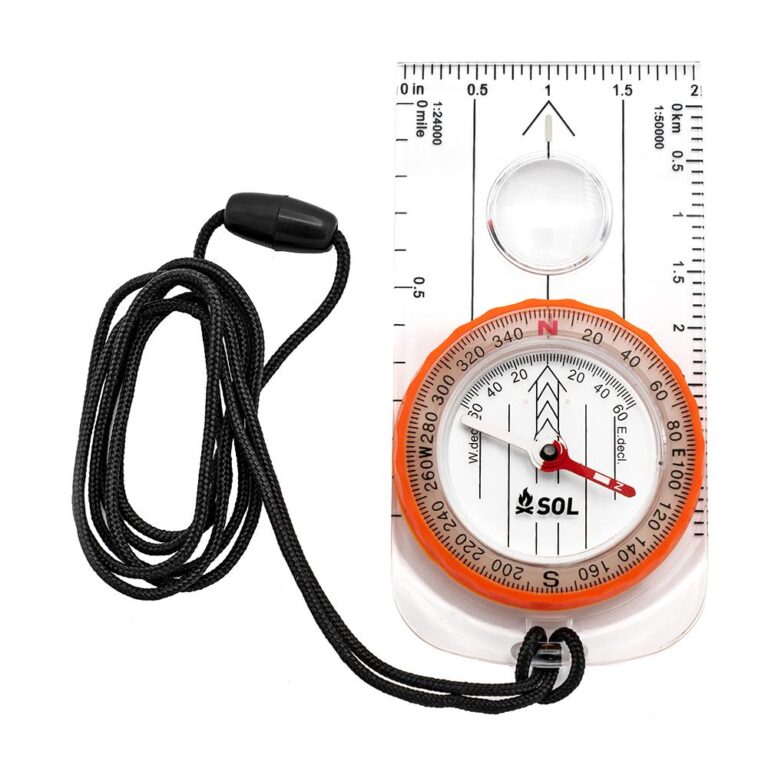SOL Deluxe Map Compass - Adventure Pro Zone