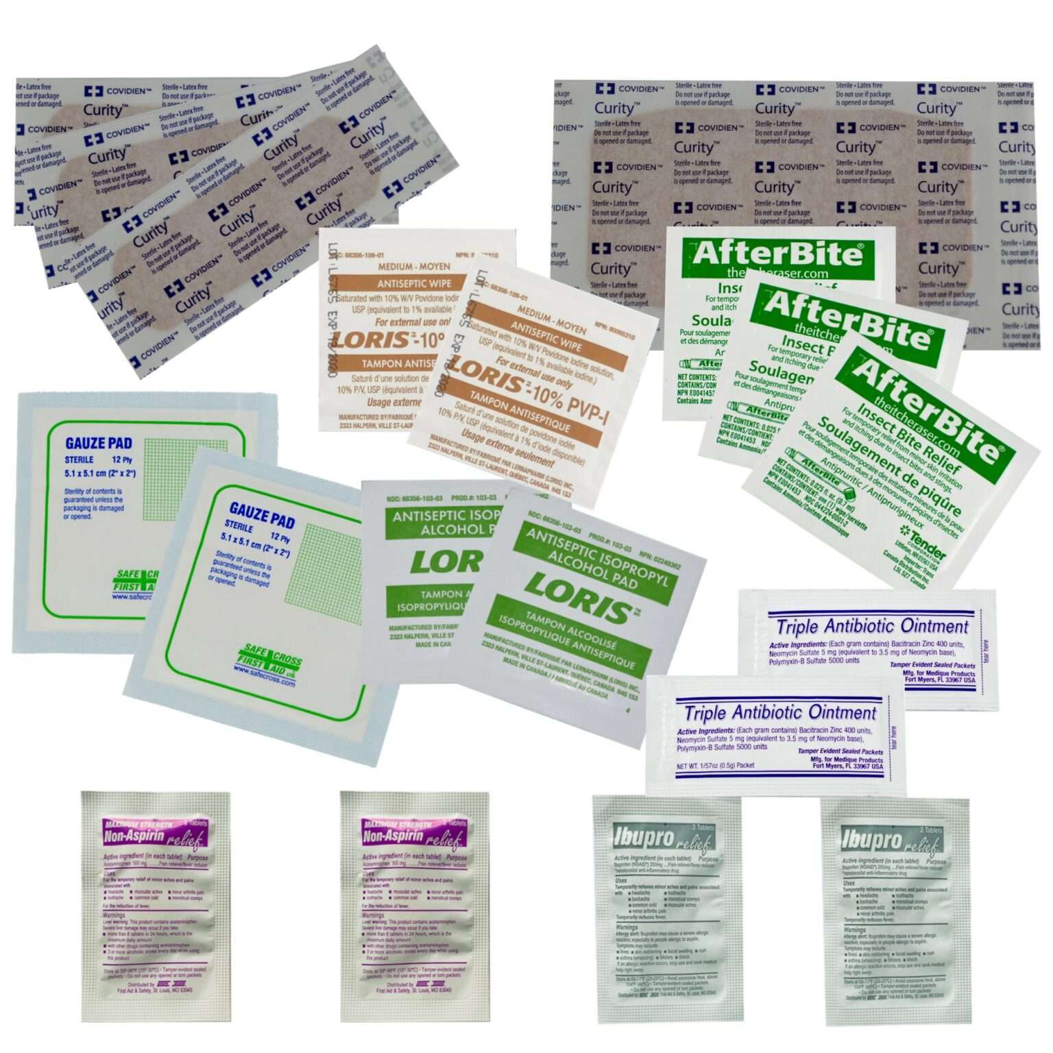 IFAK Refill - First Aid Meds & Wound Care Supplies - Adventure Pro Zone